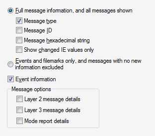 Specifying the Contents of Export Files